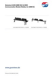 Guentner GFD HydroSpray Manual - Güntner