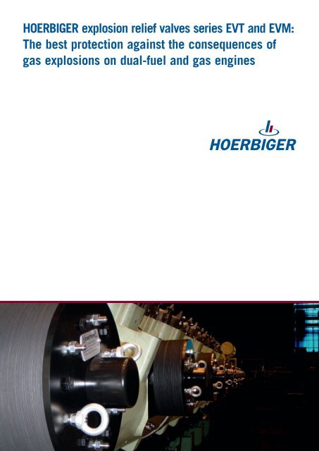 HOERBIGER explosion relief valves series EVT and EVM: The best ...