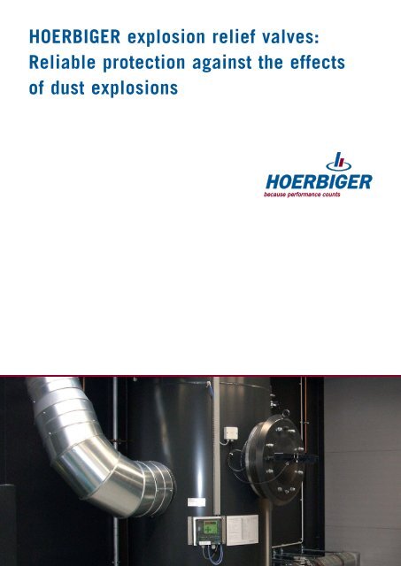 HOERBIGER explosion relief valves - Bulk Solids Handling