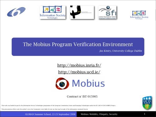 The Mobius Program Verification Environment