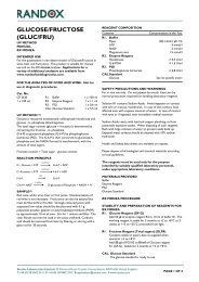 L-LACTIC-ACID - Randox Food Diagnostics
