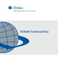 bostrig™ type p power cable - Draka Marine Oil & Gas International