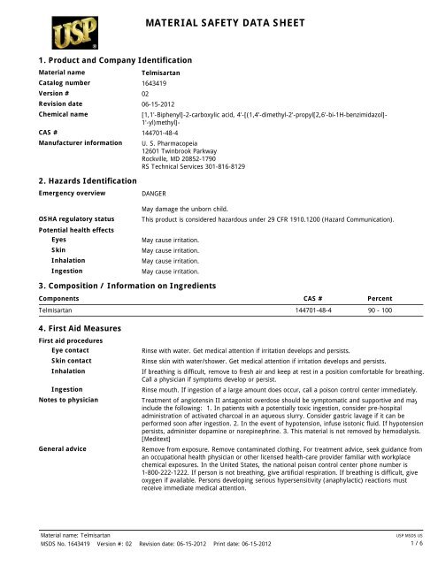 MSDS PDF Toxicity Personal Protective Equipment, 57% OFF