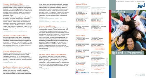 ijgd and its Programme.