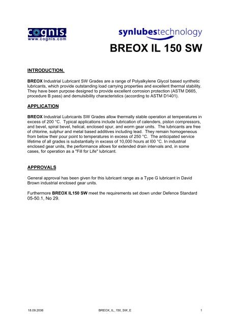 BREOX IL 150 SW