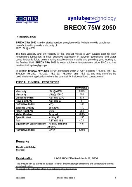 BREOX 75W 2050