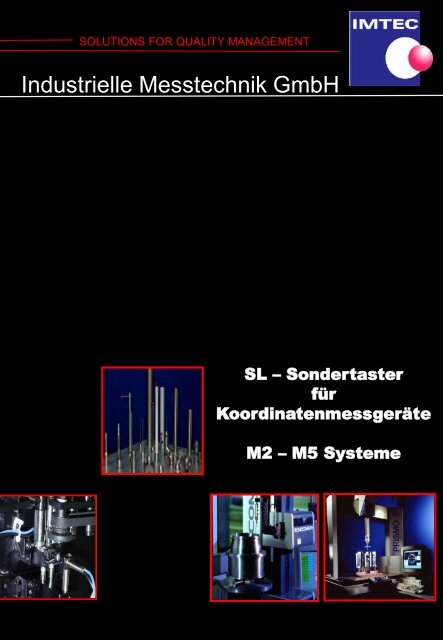 Industrielle Messtechnik GmbH - IMTEC Industrielle Messtechnik ...