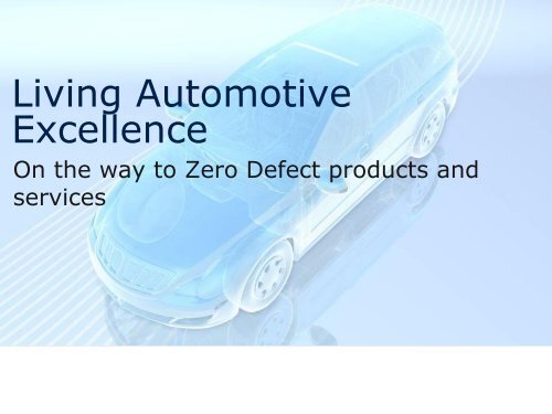 Zero Defect Culture - Infineon