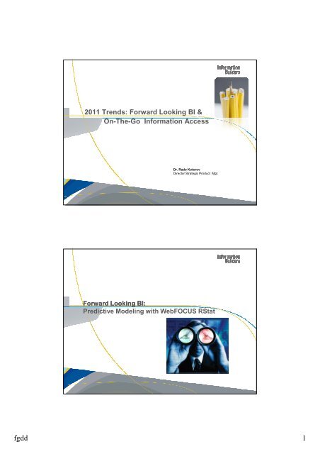 fgdd 1 - Information Builders