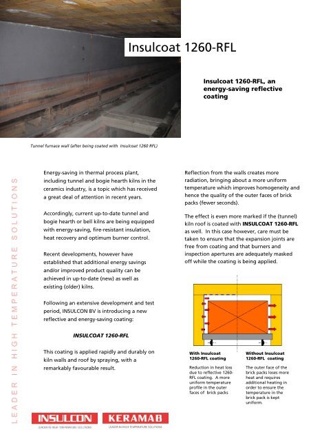 Leaflet Insulcoat 1260 RFL