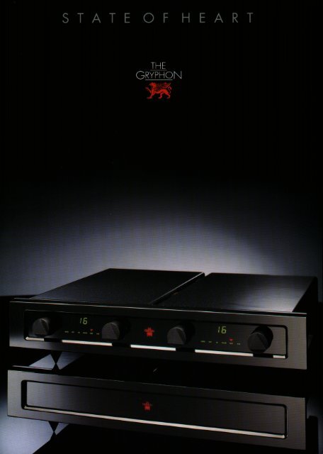 Download brochure - Gryphon Audio Designs