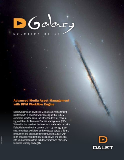 Dalet Galaxy - Dalet Digital Media Systems