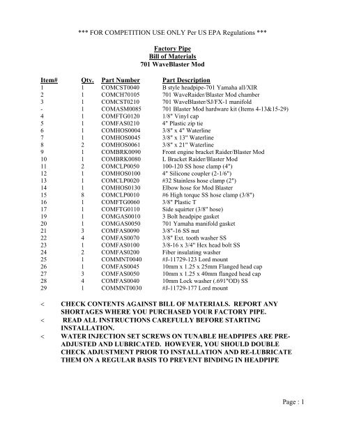 701 WaveBlaster Mod - Factory Pipe