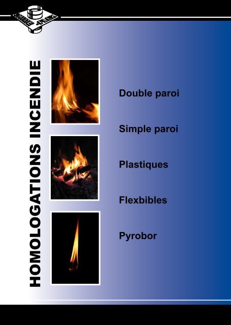 HOMOLOGATIONS INCENDIE - Chime-Flex