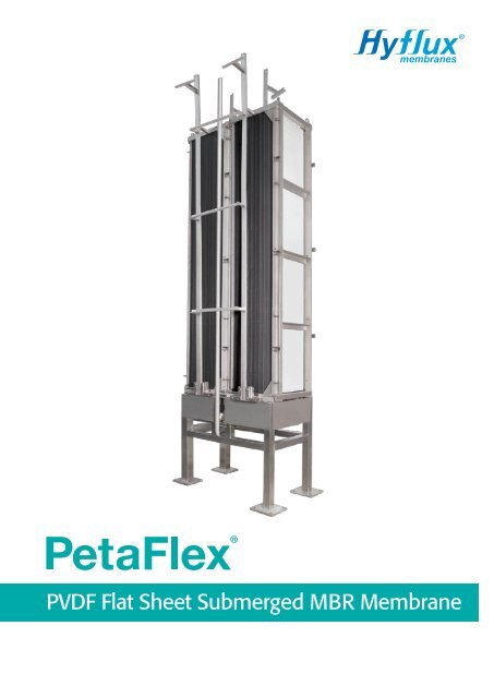 PVDF Flat Sheet Submerged MBR Membrane - Hyflux Membranes