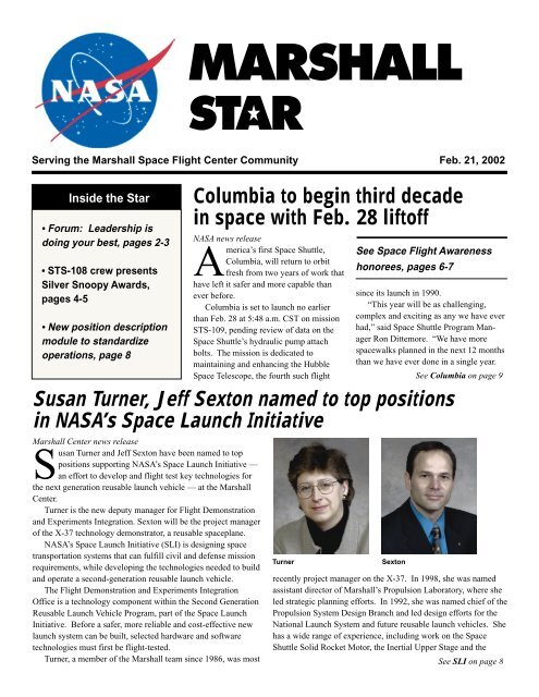 Nasa Magazine Articles