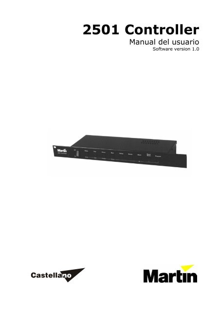 2501 Controller - Martin Professional Argentina SA