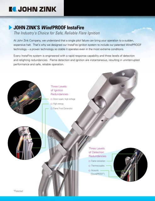 JOHN ZINK’S WindPROOF I