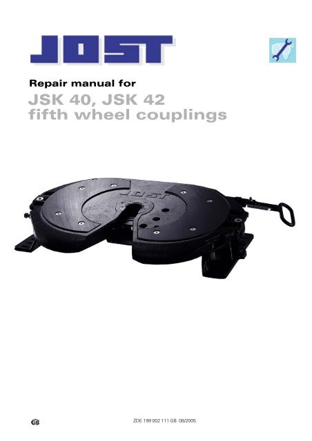 JSK 40, JSK 42 fifth wheel couplings