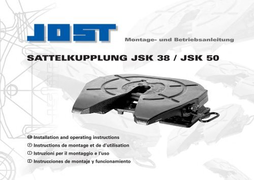 SATTELKUPPLUNG JSK 38 / JSK 50 - JOST-World