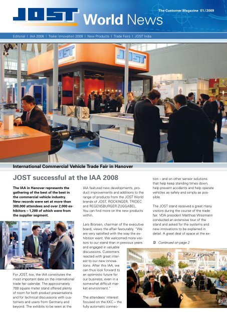 World News - JOST-World