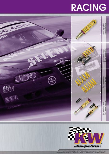 RACING - KW Suspensions