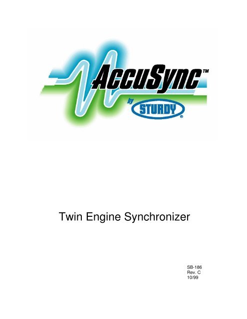 Twin Engine Synchronizer - Sturdy Corporation