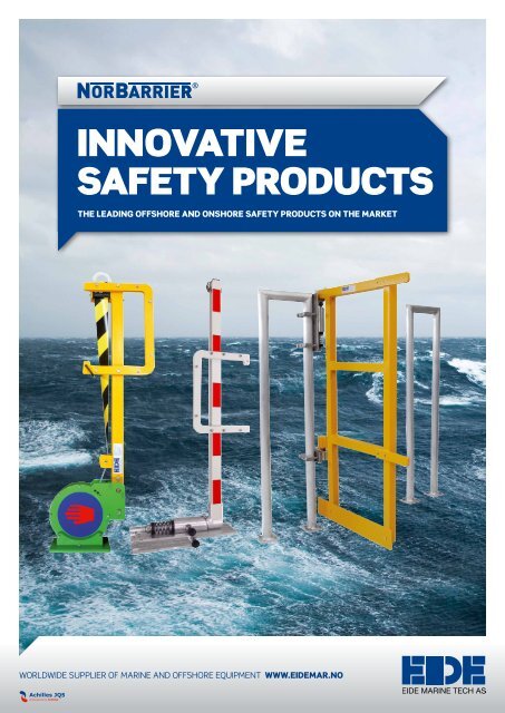 INNOVATIVE SAFETY PRODUCTS - Eide Marine Tech