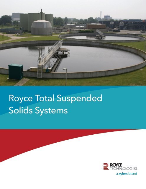 Total Suspended Solids Analyzers - Royce Technologies