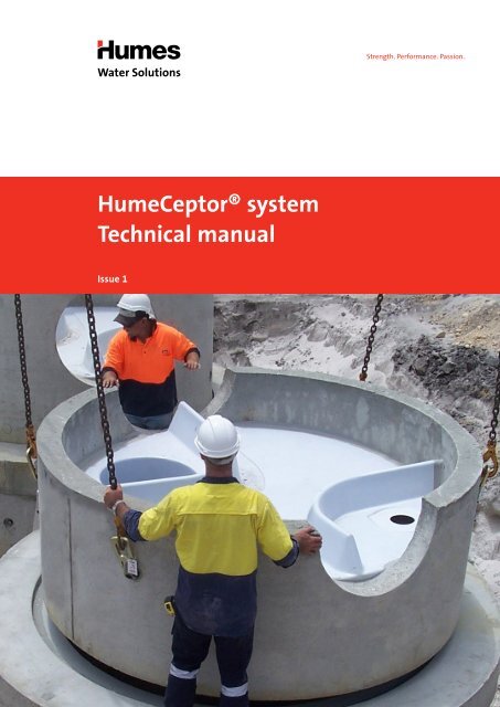 HumeCeptor® system Technical manual - Humes