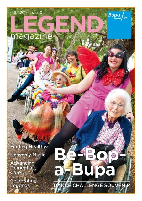 Legends Magazine July 2011 - Bupa Aged Care