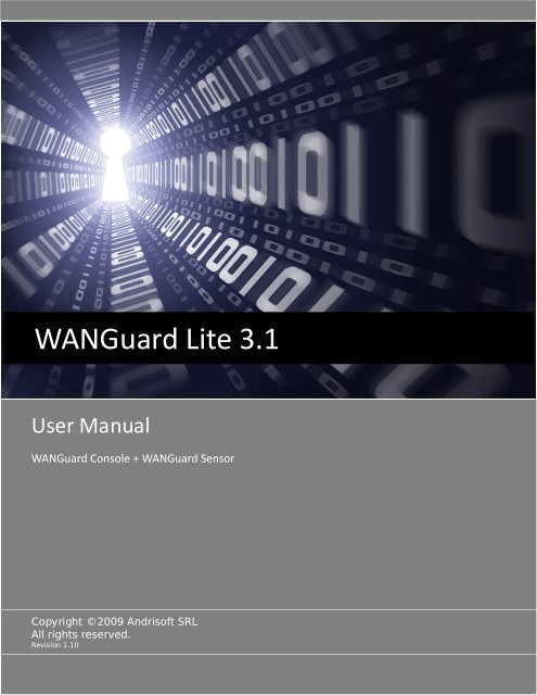WANGuard Platform 3.0 User Manual - Andrisoft