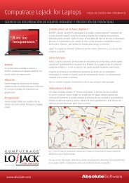 Absolute Software Overview Brochure