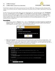 FSA Claim Form - Chard Snyder