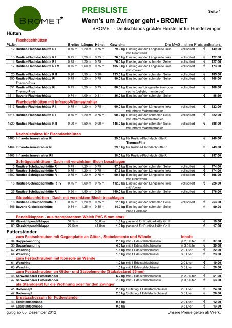 download - Bromet GmbH