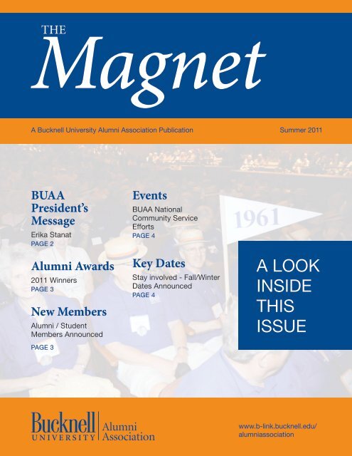 magnet summer 2011 - B-Link.Bucknell.edu - Bucknell University