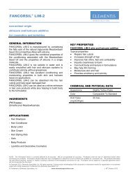 Rheological Additives for Crop Protection - Elementis Specialties