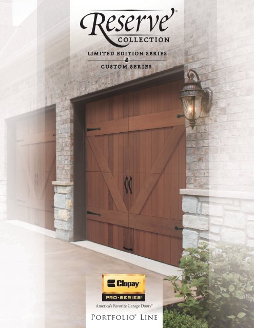 limited edition Series custom series - Clopay