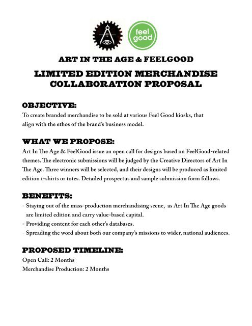 limited-edition-merchandise-collaboration-proposal