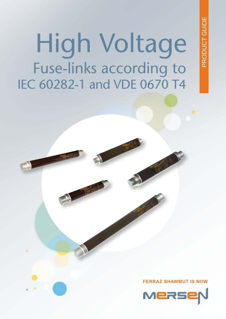 High Voltage fuse-links - Mersen