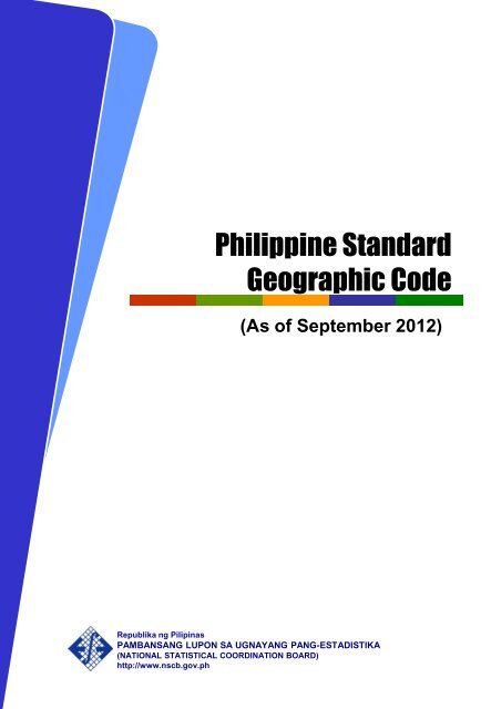 Philippine Standard Geographic Code - NSCB