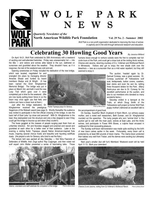 Spring - Wolf Park
