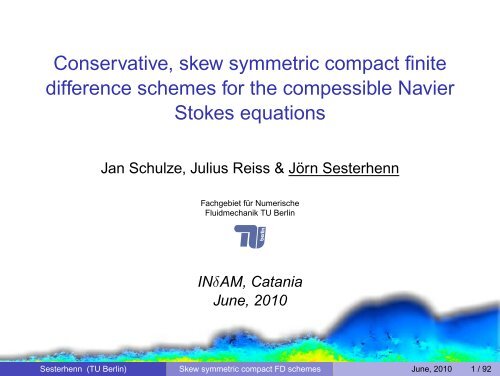 Conservative Skew Symmetric Compact Finite Difference Schemes For
