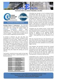 Table Topics Evaluation Form - Toastmasters NZ