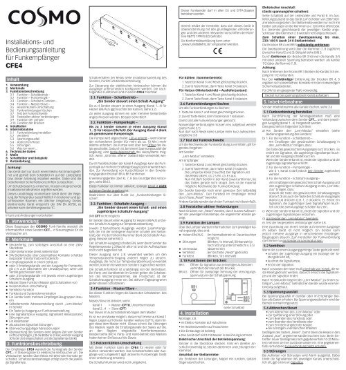 cosmo cfe4