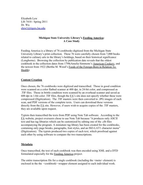 Case study: a book-oriented digital library