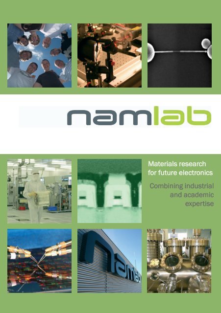 Applications - NaMLab