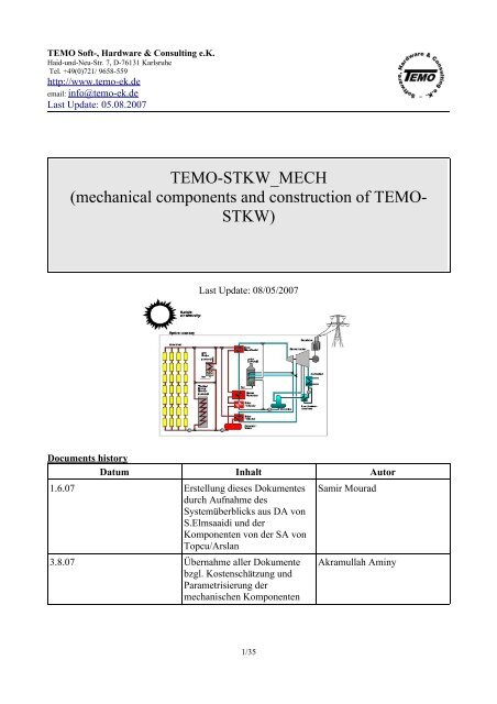 TEMO-STKW MECH - TEMO Soft-, Hardware & Consulting eK