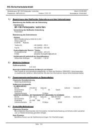 Sicherheitsdatenblatt Oldopal Co-Beschleuniger - Ross Fisch e.K.
