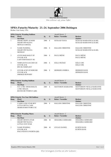 Eleganter Brief - SPHA
